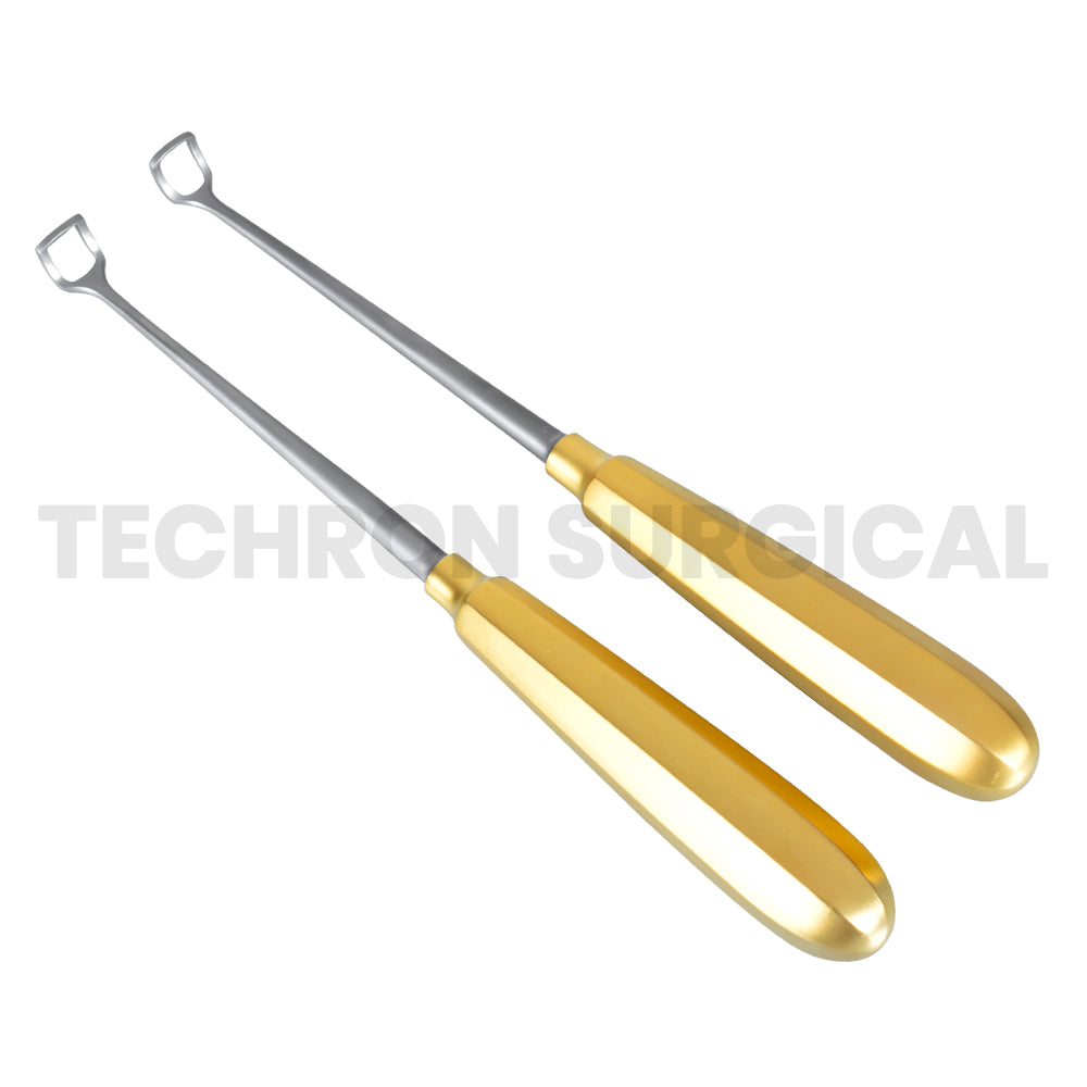 Barnhill Adenoid Curette 8-1/2” Curved – Techron Surgical