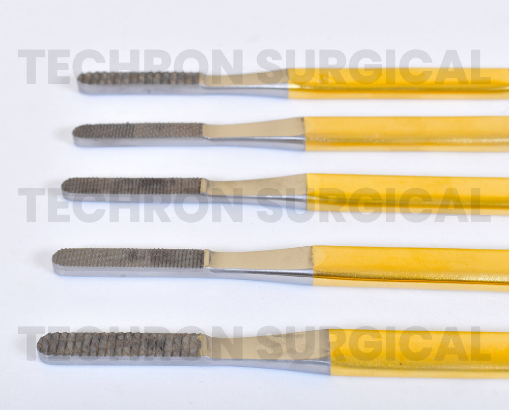 Fomon Nasal Rasps TC Double Ended – Techron Surgical