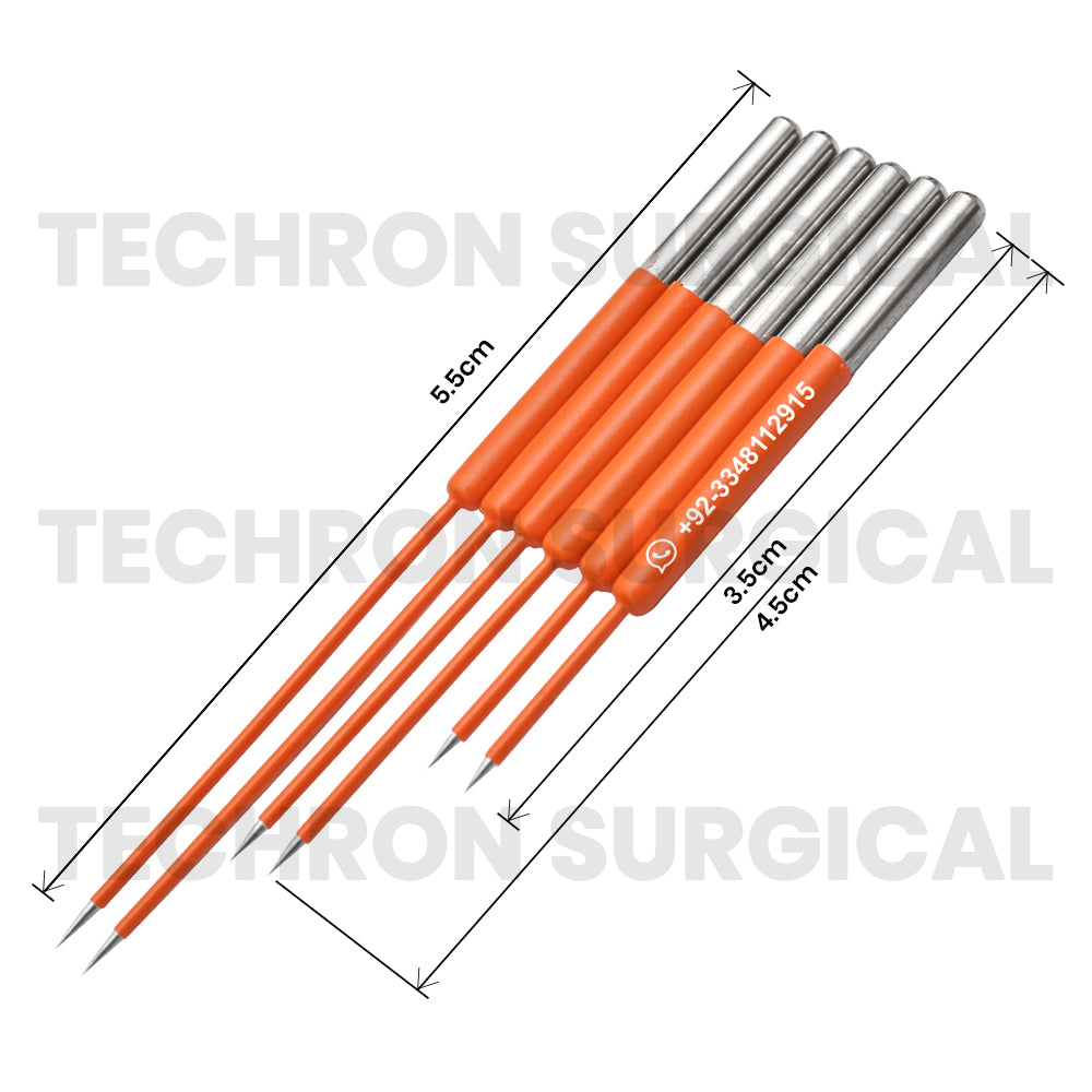 Colorado Micro Dissection Needle Straight 5cm – Techron Surgical